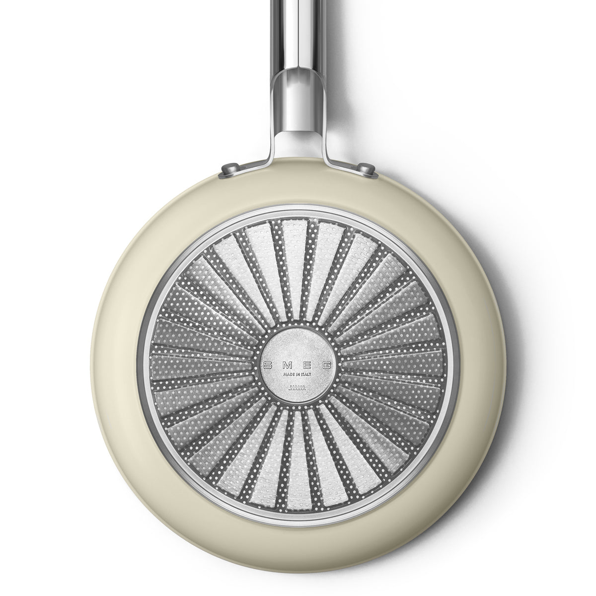 SMEG 24CM NON STICK 50'S STYLE FRYING PAN CREAM - CKFF2401CRM – Direct ...